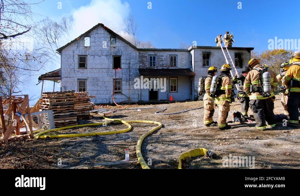 Fire training smoke house Stock Videos & Footage - HD and 4K Video ...