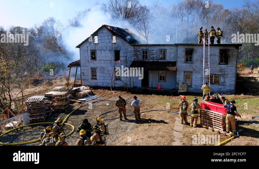 House fire flames firefighters Stock Videos & Footage - HD and 4K Video ...