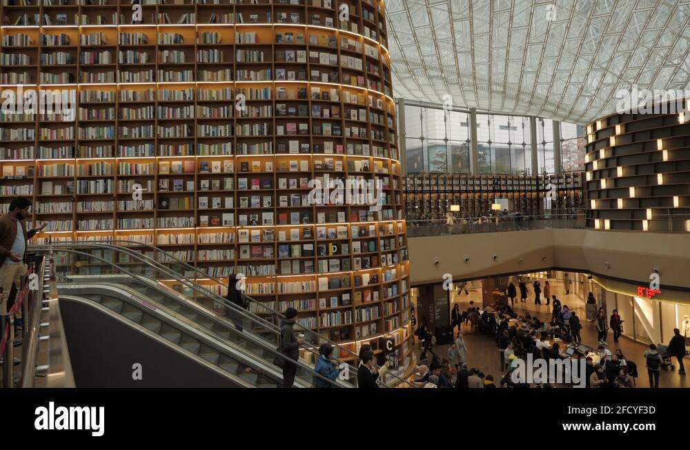 COEX, convention & EXhibition / coex library seoul . asian library ...