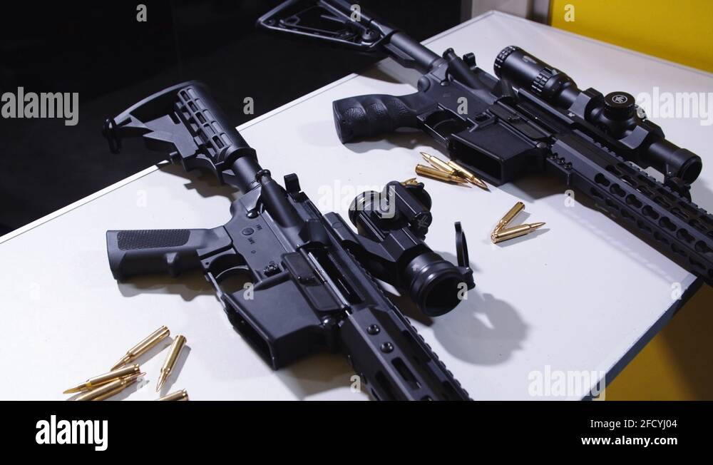 White guns Stock Videos & Footage - HD and 4K Video Clips - Alamy