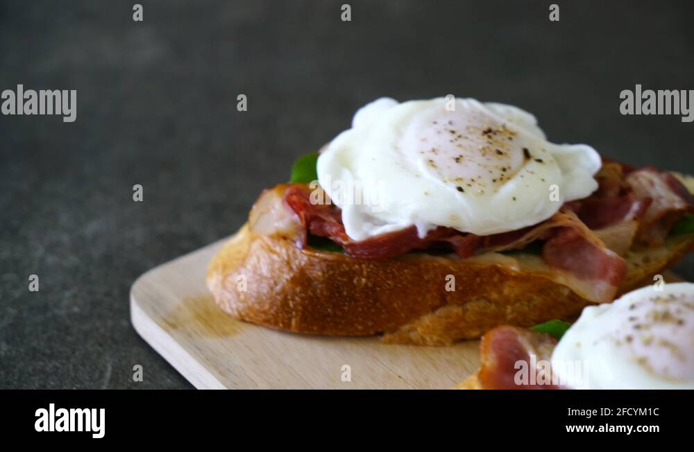 Egg benedict on plate Stock Videos & Footage - HD and 4K Video Clips ...