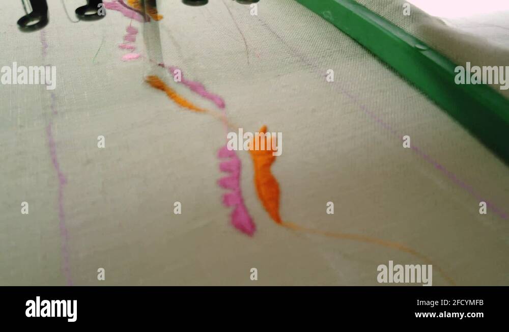 Intricate embroidery design from Stock Videos & Footage - HD and 4K ...