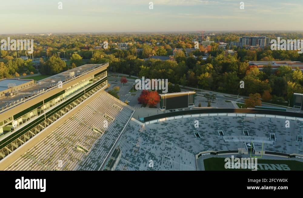 Michigan football stadium aerial Stock Videos & Footage - HD and 4K ...