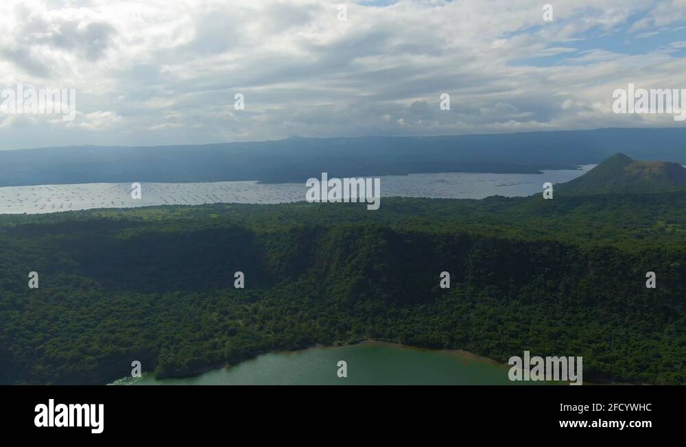 Crater lake volcano island taal Stock Videos & Footage - HD and 4K ...