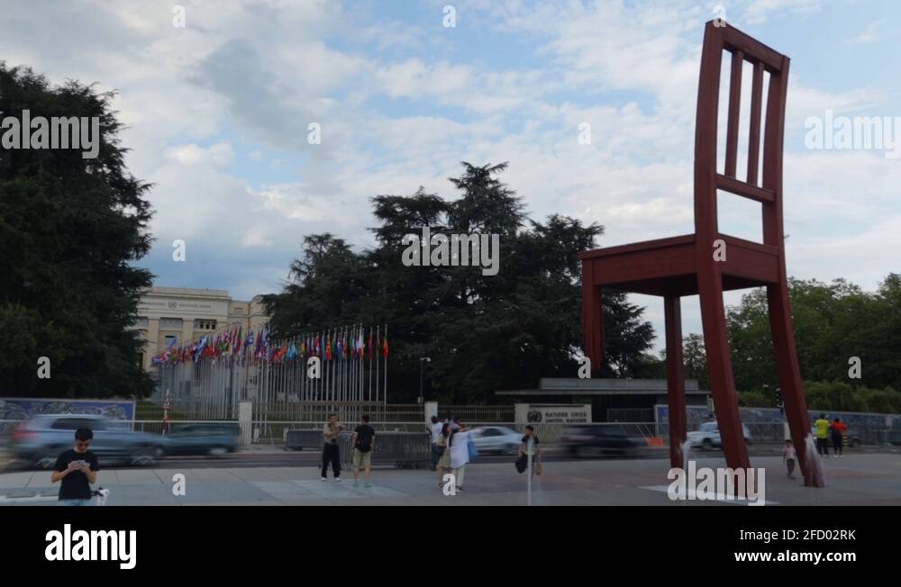 A Huge Broken Chair Is Described As The Biggest Chair In The World And ...