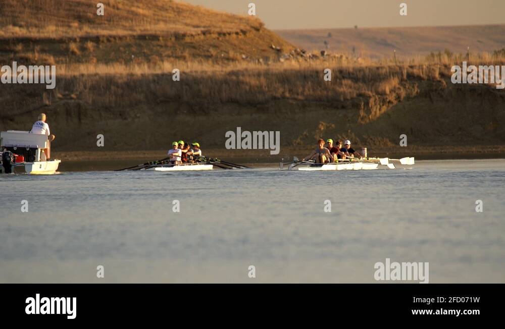 Young men rowing boat Stock Videos & Footage - HD and 4K Video Clips ...