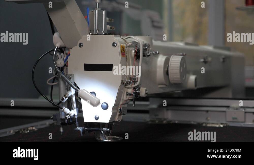 sewing machine control computer. automatic sewing machine. Automated ...