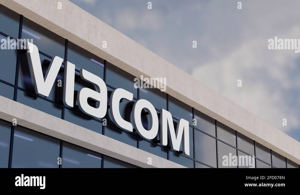 3D CGI Hyperlapse Animation of Viacom Stock Video Footage - Alamy