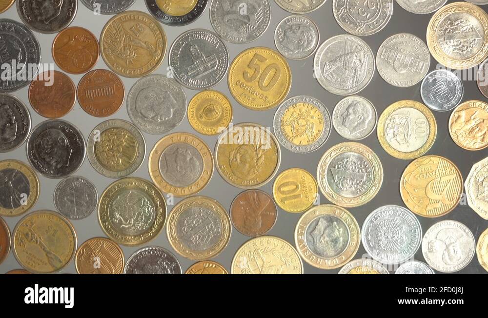 Different coins Stock Videos & Footage - HD and 4K Video Clips - Alamy