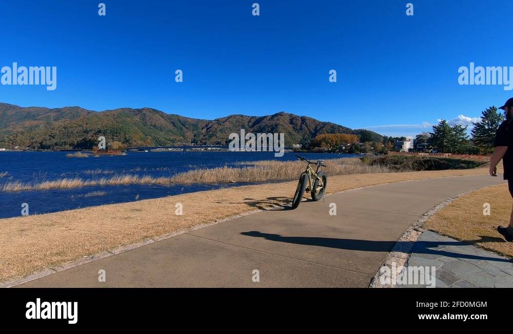 Man rides bike walks Stock Videos & Footage - HD and 4K Video Clips - Alamy