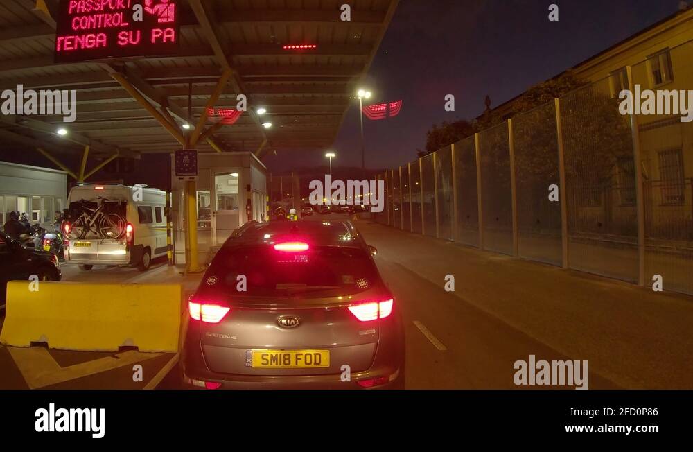 Customs immigration passport control customs entry inspection Stock ...