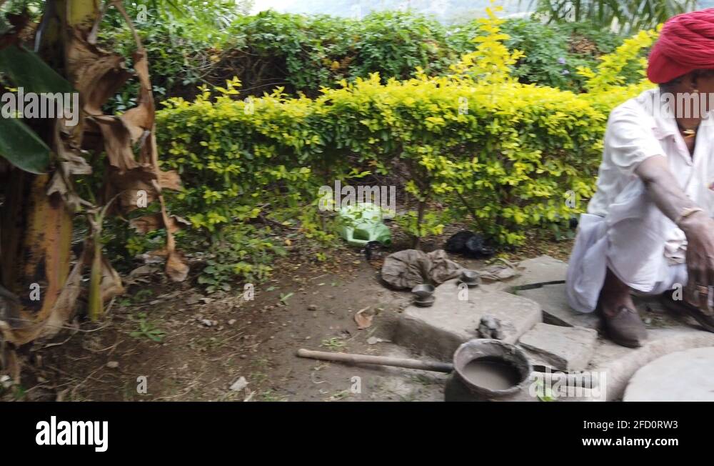 Indian man making pottery Stock Videos & Footage - HD and 4K Video ...