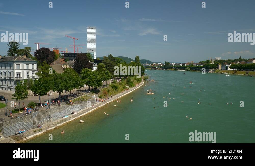 Switzerland basel swimming Stock Videos & Footage - HD and 4K Video ...