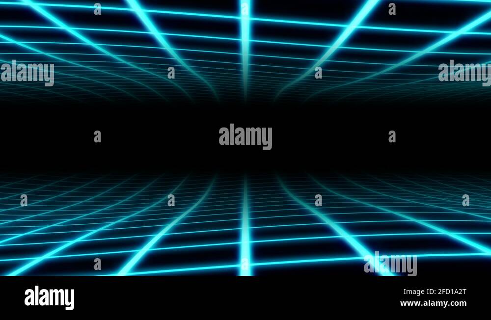 Retro Wavy Grid 80s Synthwave Neon Net Waves in Aesthetic Vaporwave ...