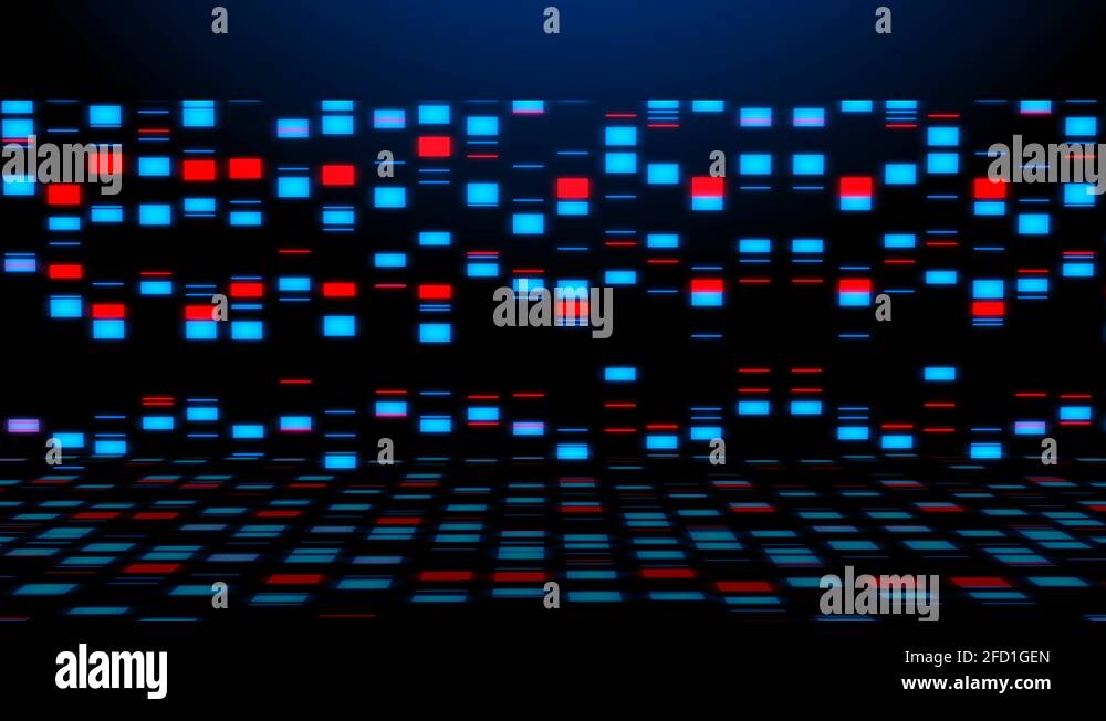 background Animation of colorful popping Future patterns motion ...