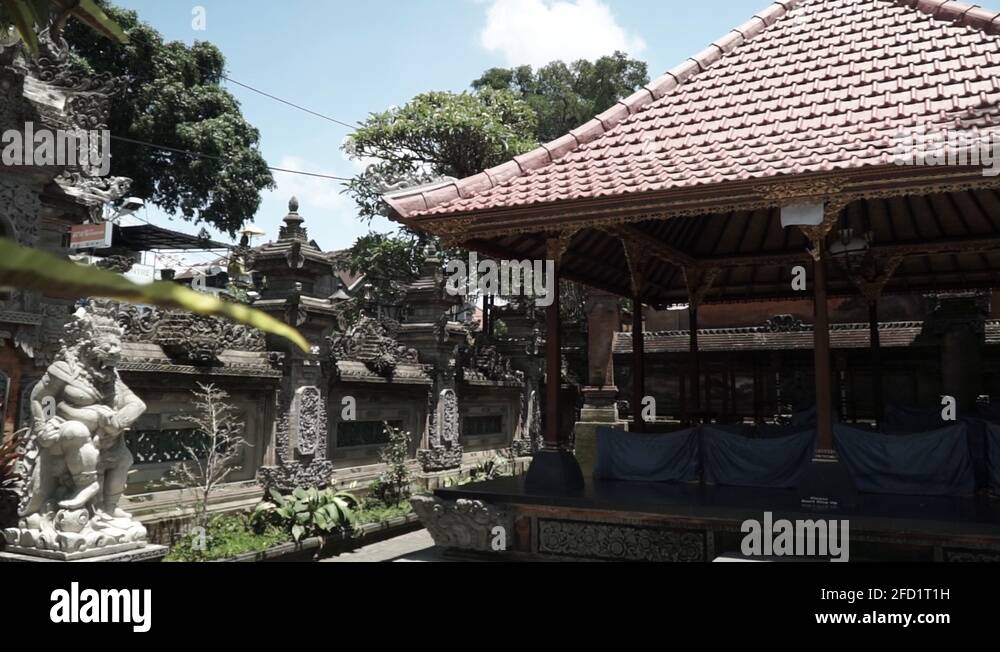 Ubud palace bali inside ubud Stock Videos & Footage - HD and 4K Video ...