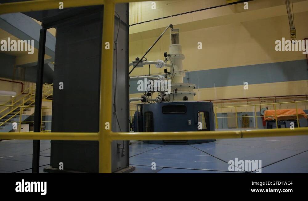 Inside A Hydroelectric Dam Power Plant Generator Green Energy Stock ...