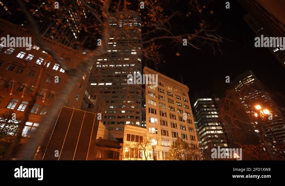 High rise buildings in downtown san francisco Stock Videos & Footage ...