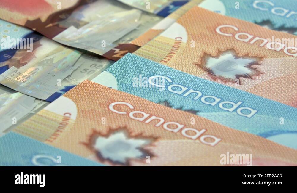 Bank of canada banknotes Stock Videos & Footage - HD and 4K Video Clips ...
