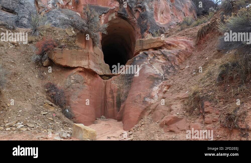 entering "the belly of the dragon" cave/tunnel which was built to be an ...