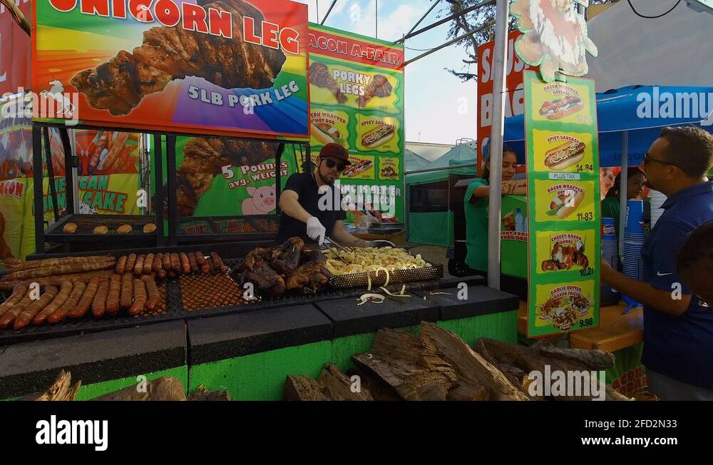 Carnival food booth Stock Videos & Footage - HD and 4K Video Clips - Alamy