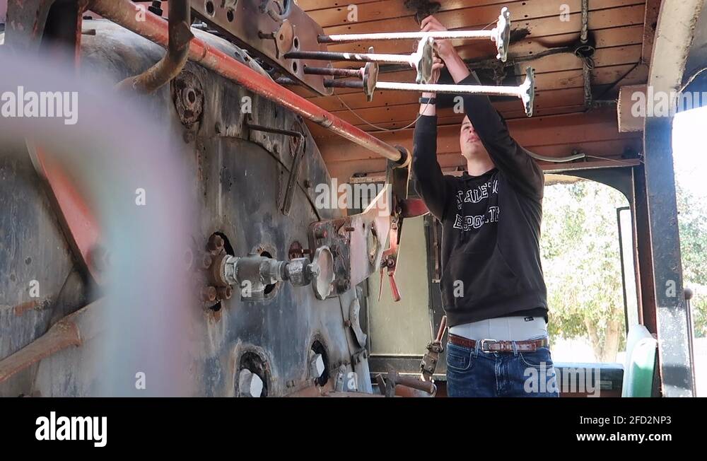 Steam train drivers controls Stock Videos & Footage - HD and 4K Video ...