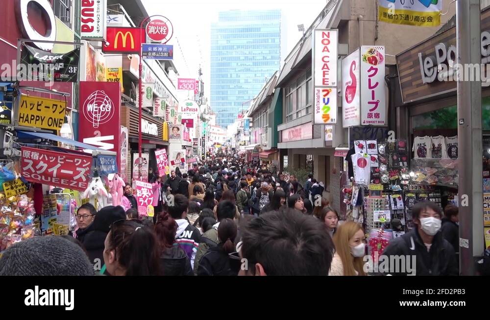Crowded street scene high street Stock Videos & Footage - HD and 4K ...