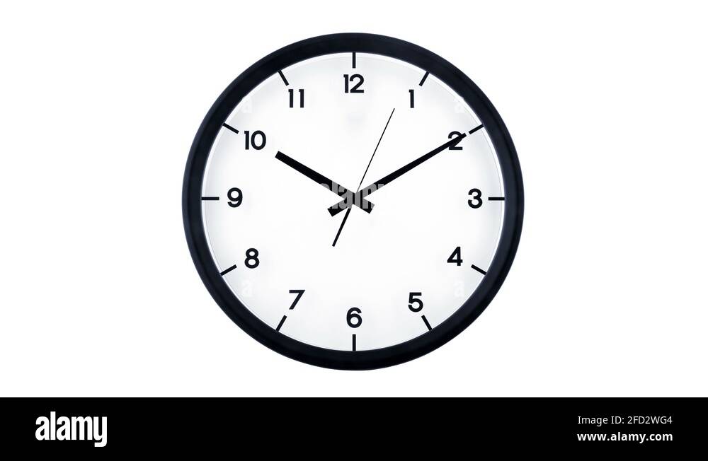 Wall clock cutout Stock Videos & Footage - HD and 4K Video Clips - Alamy