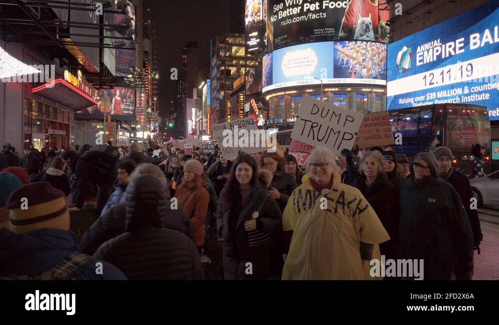 Times square protest Stock Videos & Footage - HD and 4K Video Clips - Alamy