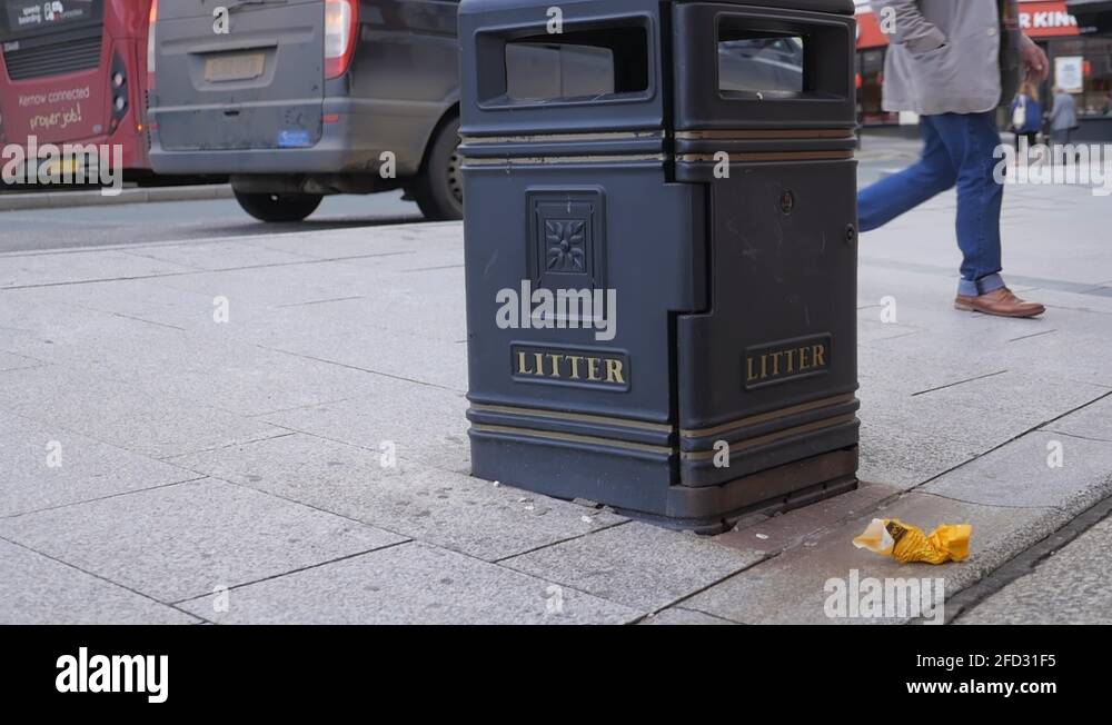 Bin your litter Stock Videos & Footage - HD and 4K Video Clips - Alamy