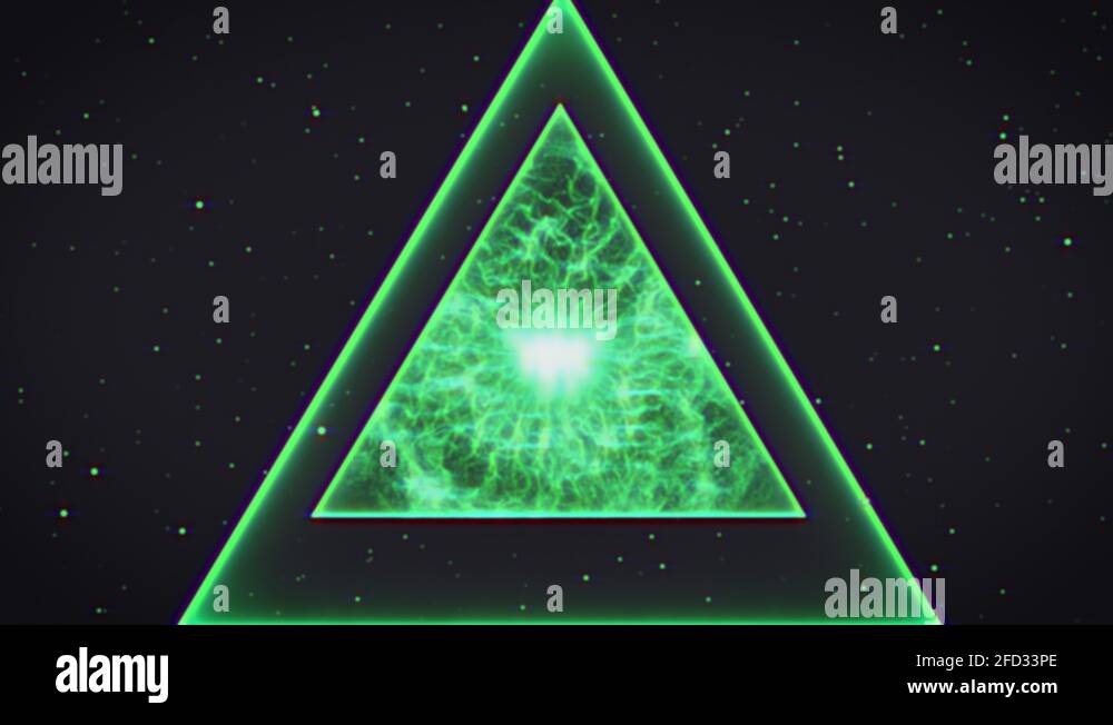 Retro Futuristic Fantasy. Powerful Cosmic Intelligence. Looped And VHS ...