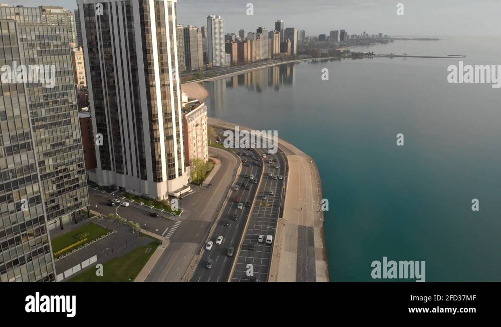 Chicago lake shore drive curve Stock Videos & Footage - HD and 4K Video ...