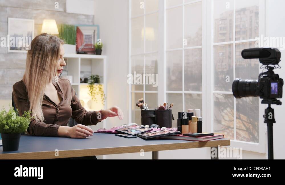 Female influencer recording Stock Videos & Footage - HD and 4K Video ...