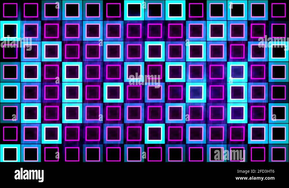 Glow squares abstract dark background Stock Videos & Footage - HD and ...
