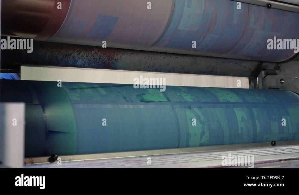 Roller printing press media Stock Videos & Footage - HD and 4K Video ...