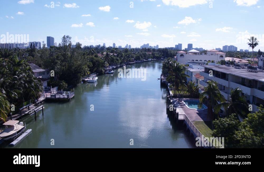 Miami canal Stock Videos & Footage - HD and 4K Video Clips - Alamy