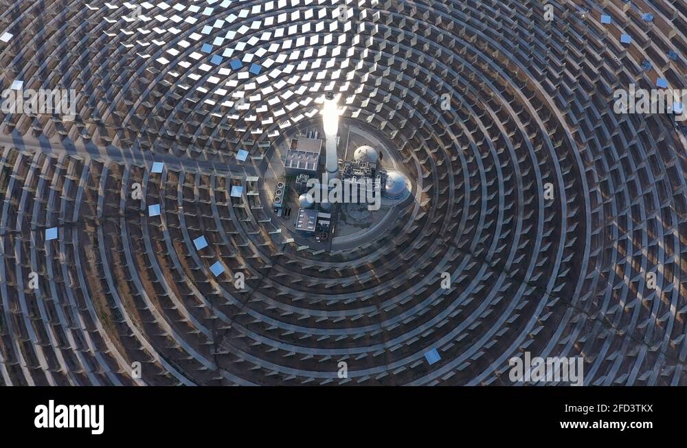 Concentrated solar power plant Stock Videos & Footage - HD and 4K Video ...
