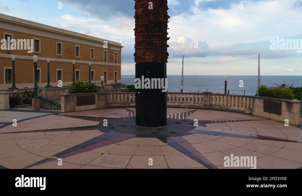 Totem Telurico is Quincentennial Plaza in the Old San Juan Puerto Rico ...