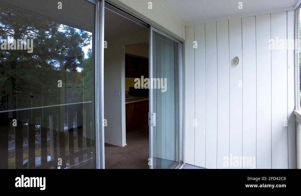 Walking through a low rent apartment that is empty. kind of a "creepy ...