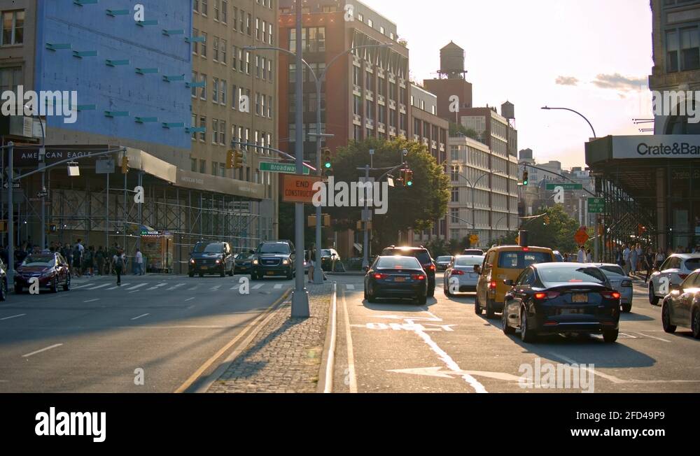 Daytime day sunny urban street scene street scene Stock Videos ...