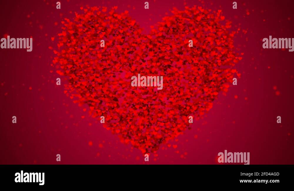 Red heart abstract background Stock Videos & Footage - HD and 4K Video ...