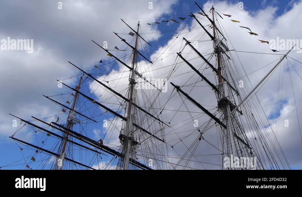 Sailing ship rigging masts shrouds Stock Videos & Footage - HD and 4K ...