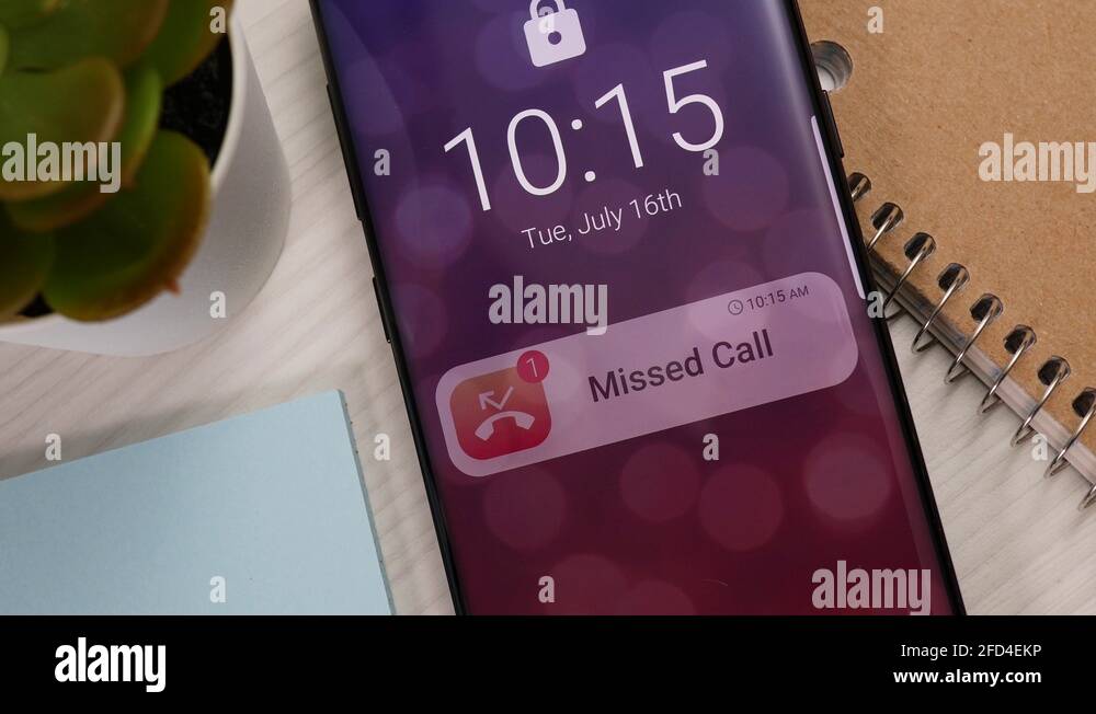 Missed call notification Stock Videos & Footage - HD and 4K Video Clips ...