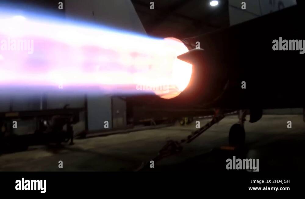McDonnell Douglas F-15 Eagle. Jet Engine Operation, Mega Strong Flame ...
