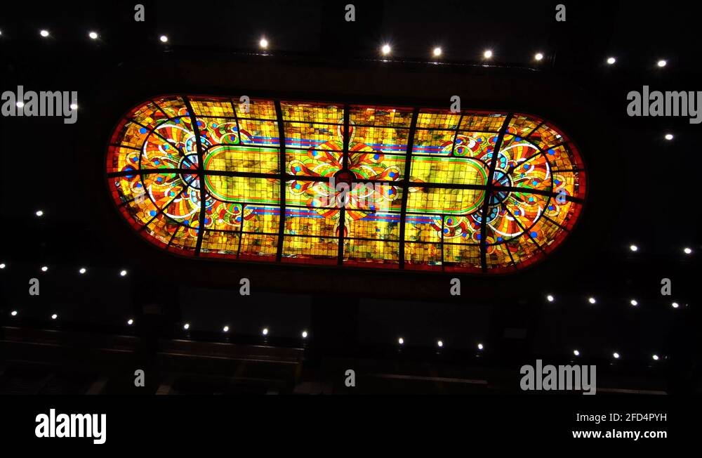Stained glass ceiling Stock Videos & Footage - HD and 4K Video Clips ...