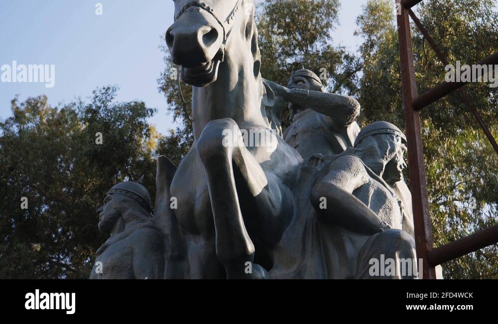 Statue man riding horse in Stock Videos & Footage - HD and 4K Video ...