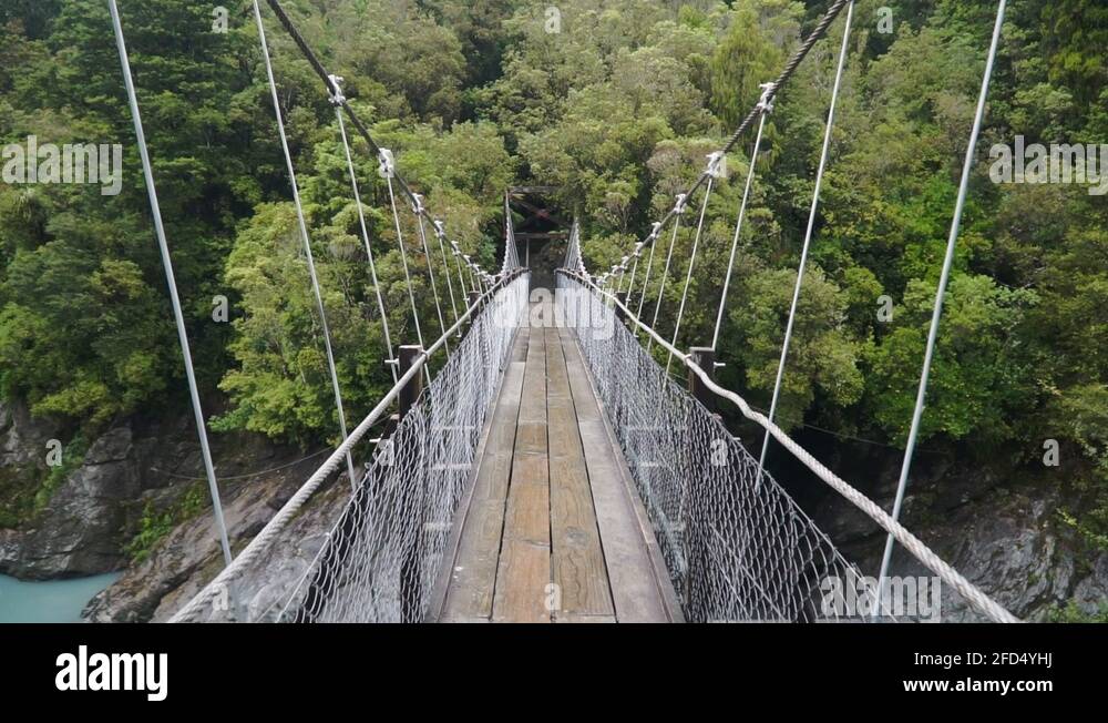 Suspension bridge new zealand Stock Videos & Footage - HD and 4K Video ...
