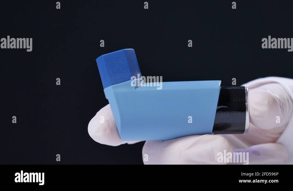 Asthma inhaler blue Stock Videos & Footage - HD and 4K Video Clips - Alamy