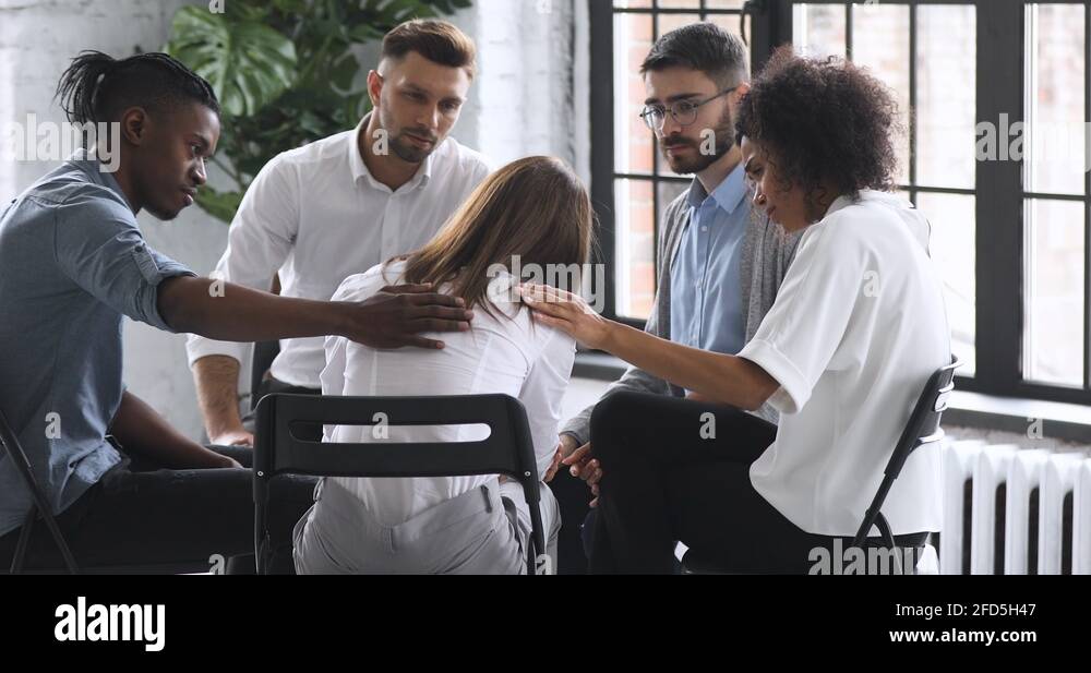 Drug rehabilitation group therapy Stock Videos & Footage - HD and 4K ...