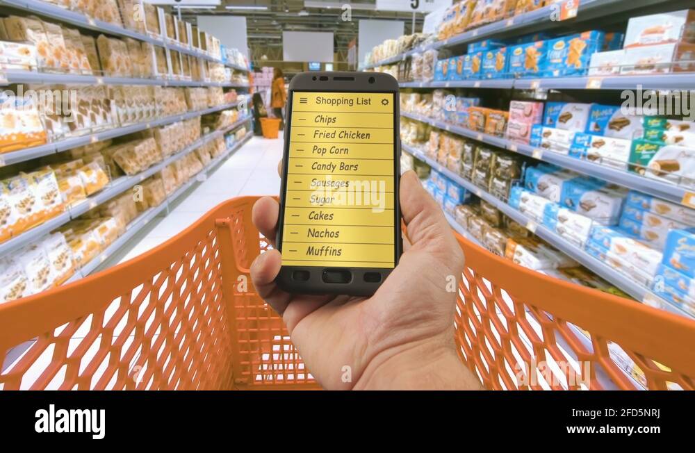 Junk food supermarket trolley Stock Videos & Footage - HD and 4K Video ...